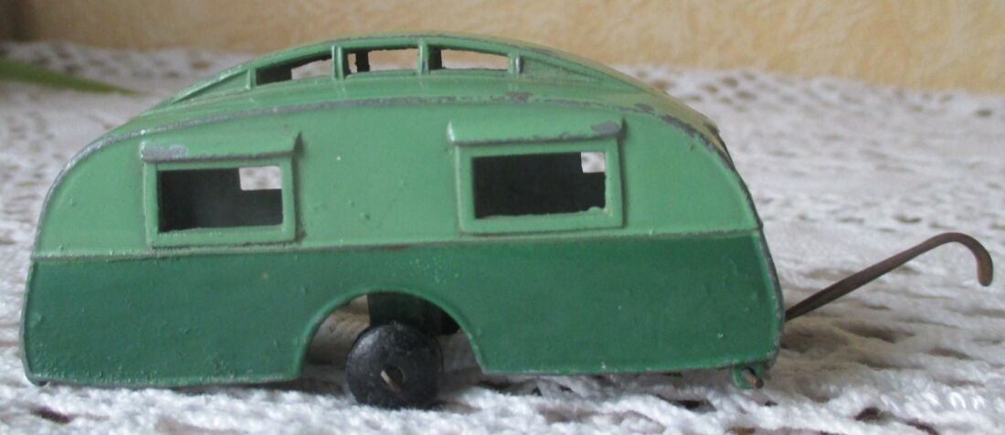 SOLD Dinky Toys Caravan with Roof Pre-War Rare Vintage Original 30G ...