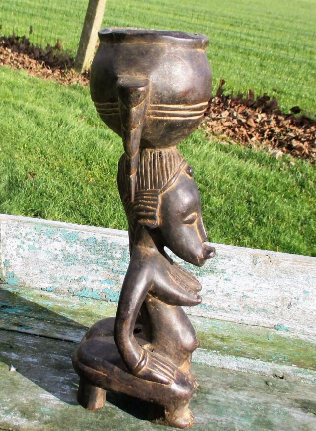 African Fertility God Statue