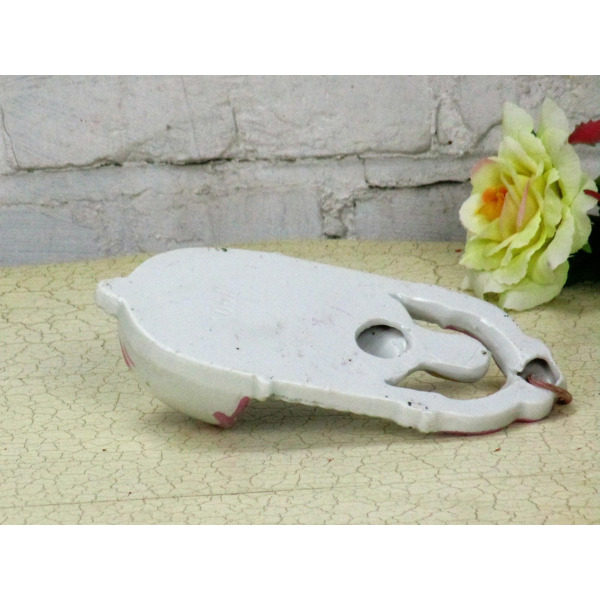Porcelain Holy Water Font Vessel Virgin Mary Madonna Holy Heart Wall ...